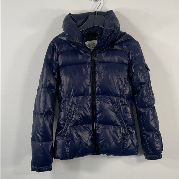 S13 | Jackets & Coats | S3 Womens Kylie Navy Down Puffer Jacketcoat Sz ...